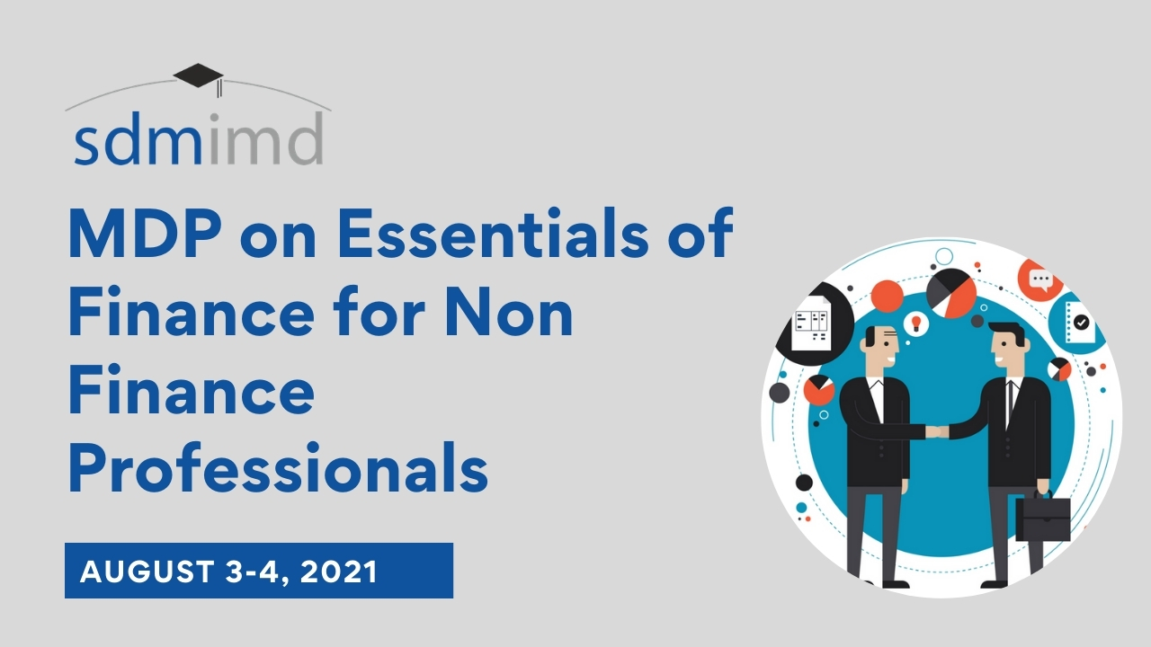 MDP on Essentials of Finance for Non Finance Professionals – Management ...