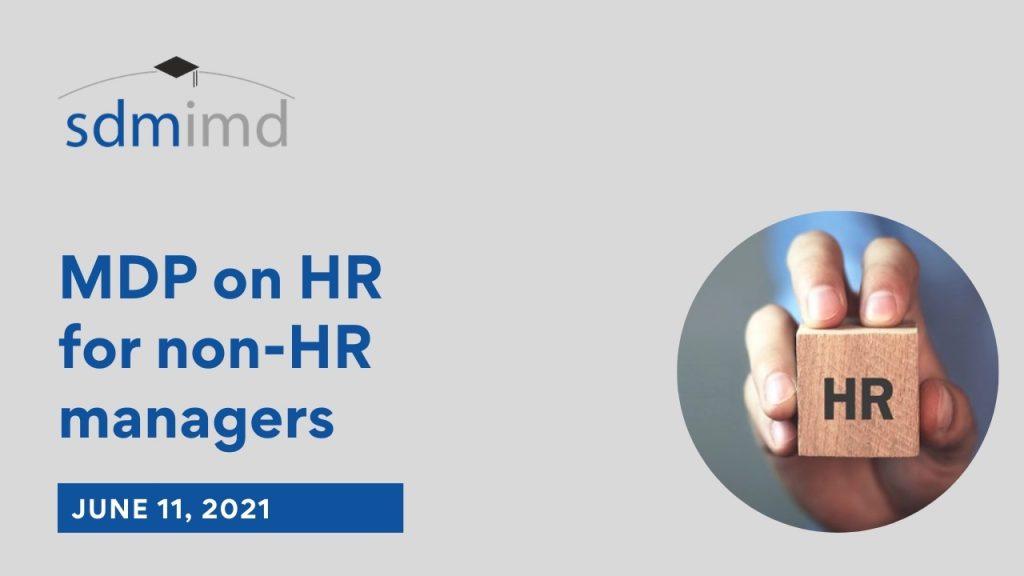 MDP on HR for non-HR managers – Management Development Programs